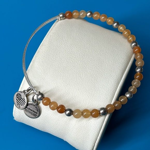 Alex and Ani | Jewelry | Alex Ani Stone Beaded Bangle | Poshmark